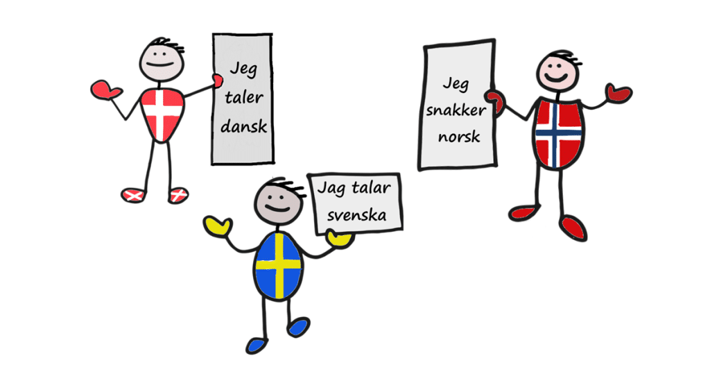 How similar are Danish, Norwegian and Swedish?
